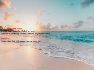 NOUNS.pptx english learning simplified just for you | PPTX