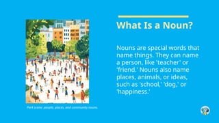 Grammar - Nouns PowerPoint - Grade 4 .pptx