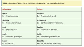 (English Grammar) Nouns - Basic English pptx | PPT