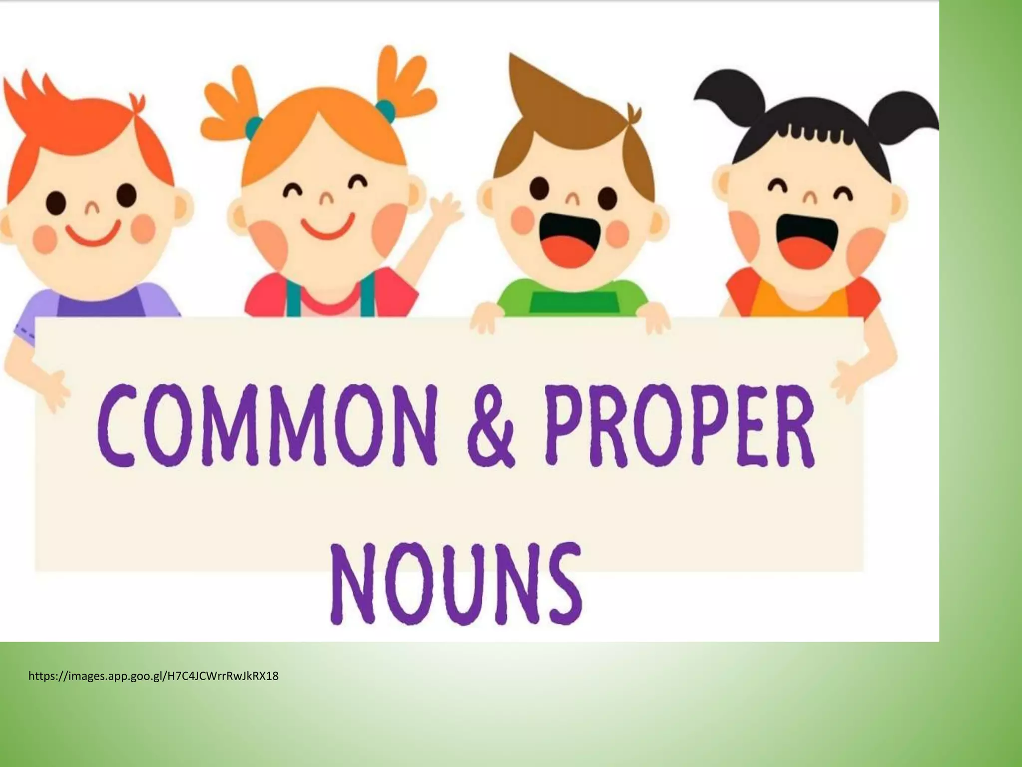 NOUNS- Common and Proper _ Grade 2.pptx