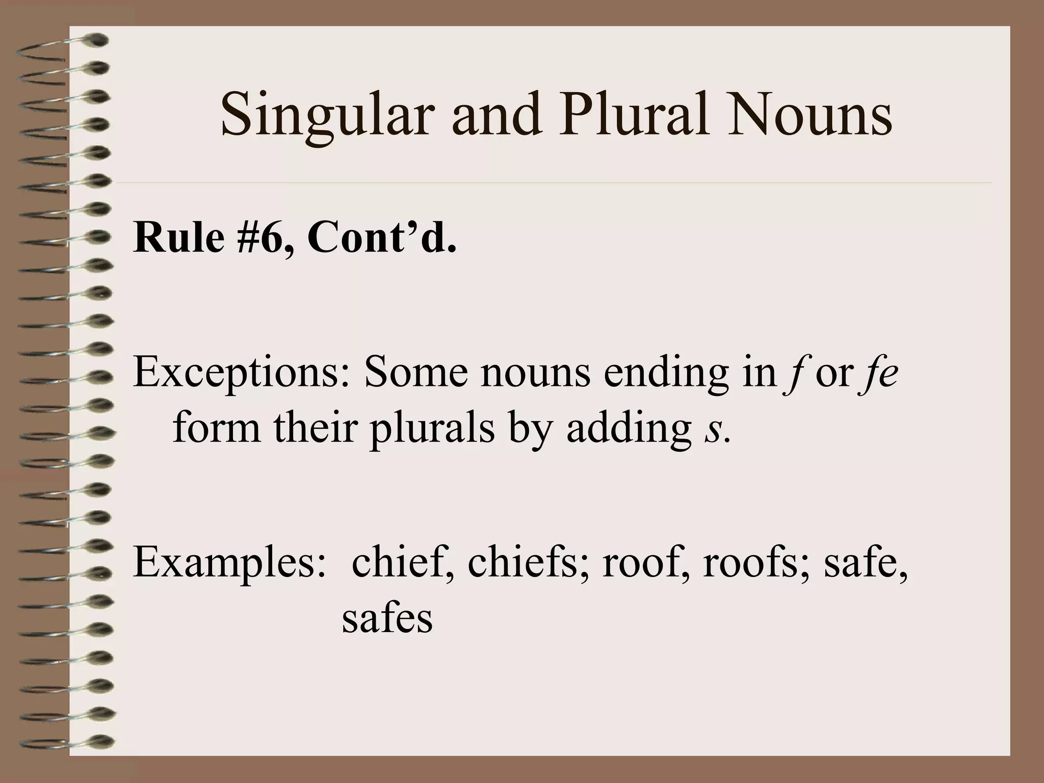 Nouns by anglicize | PPT