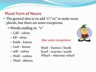 Nouns | PPT