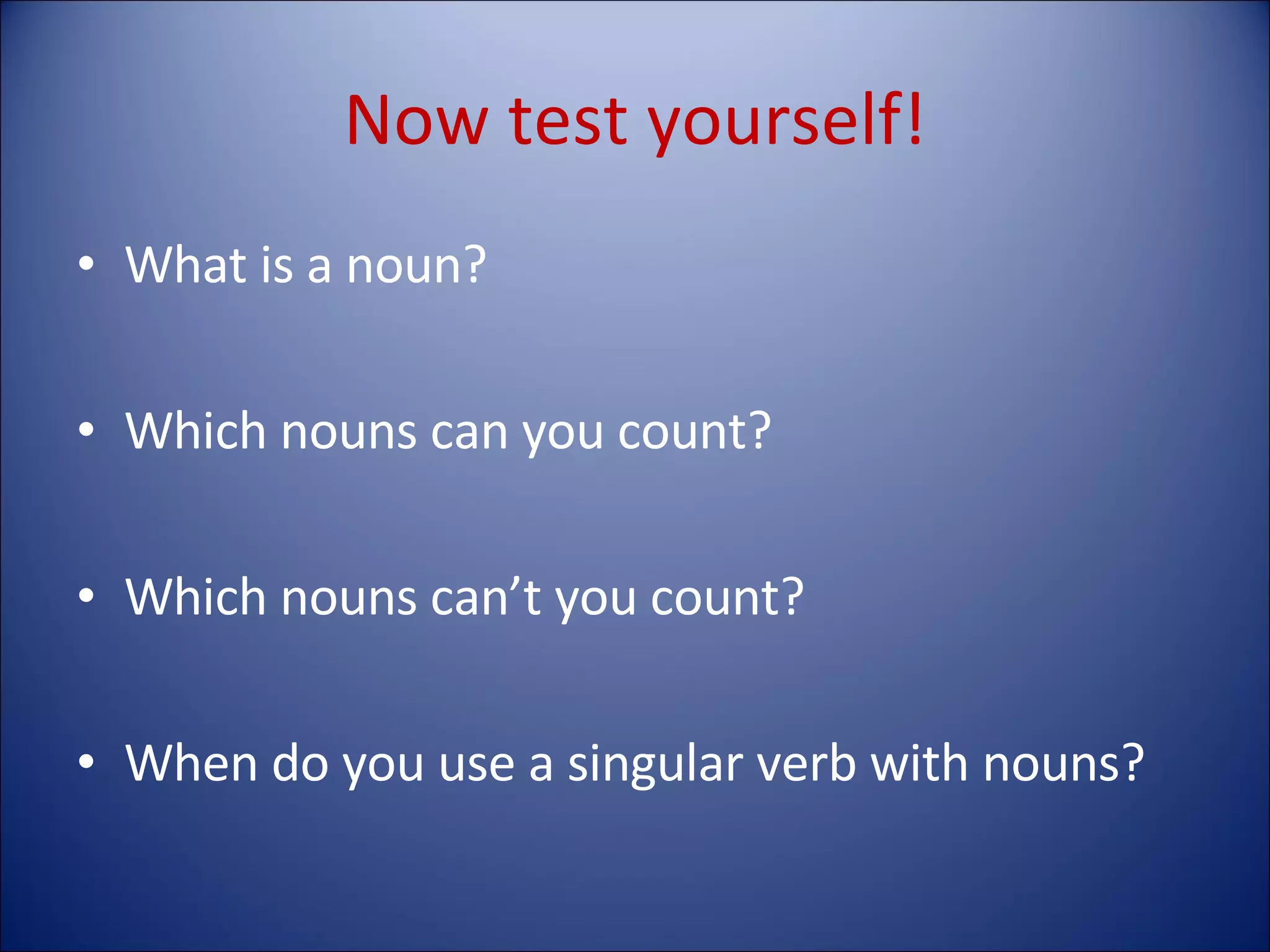 Nouns - Grade 6 Sept \'08 | PPT