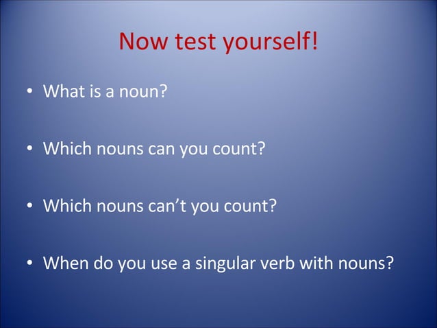 Nouns - Grade 6 Sept \'08 | PPT