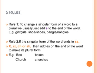 (Parts of Speech 1) Nouns | PPTX