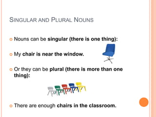 (Parts of Speech 1) Nouns | PPTX
