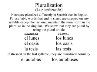 Nouns and articles | PPT