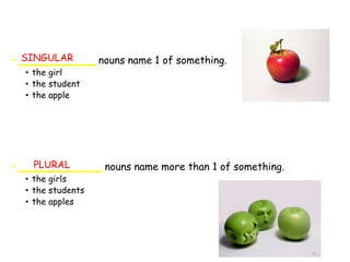 Nouns and articles in Spanish | PPT
