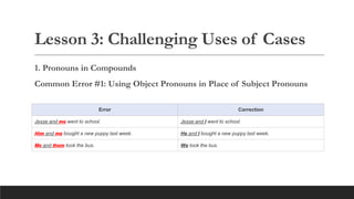 Nouns and pronouns | PPTX