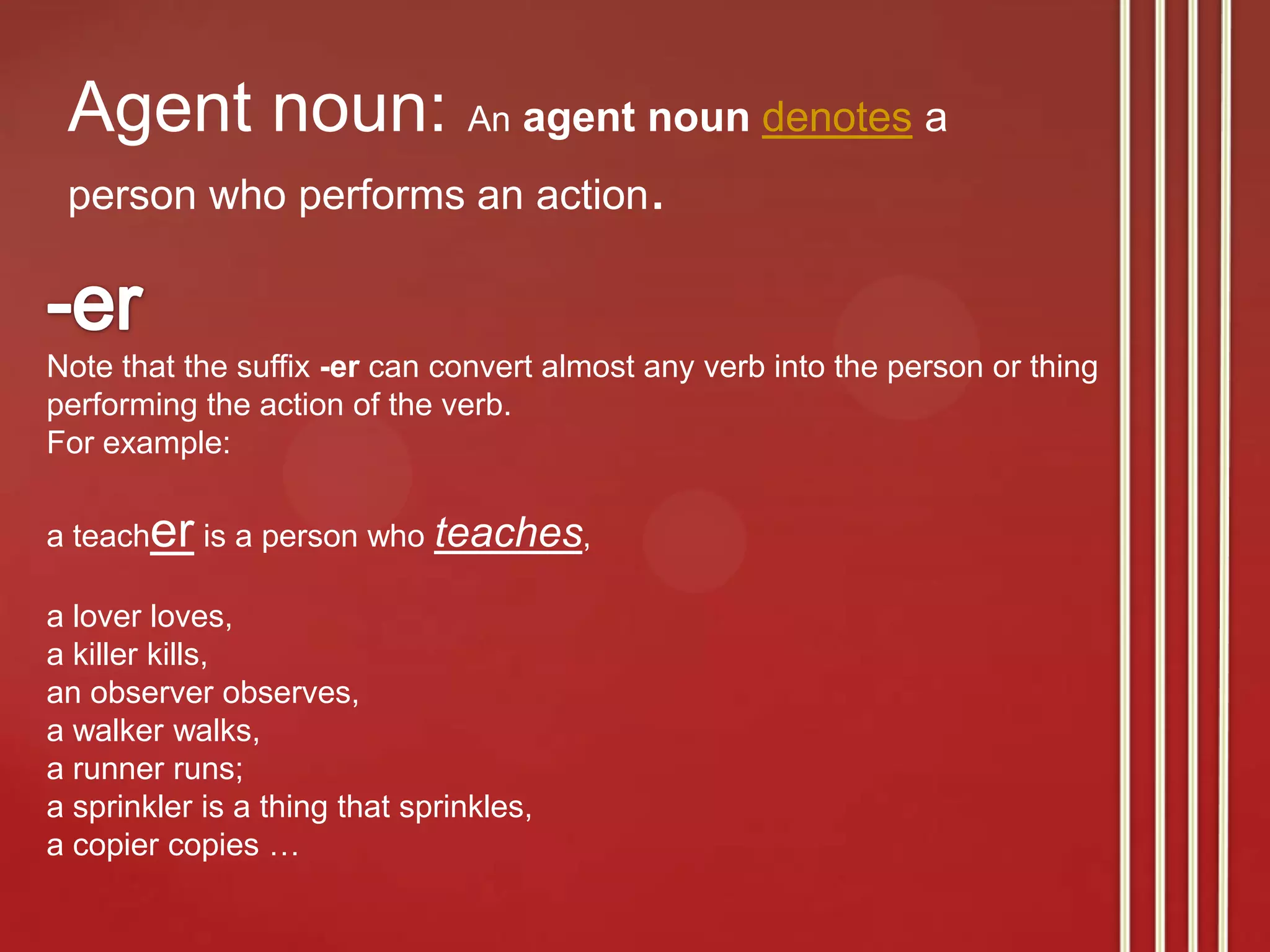 Nouns describing occupations | PPTX