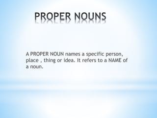 Nouns english | PPTX