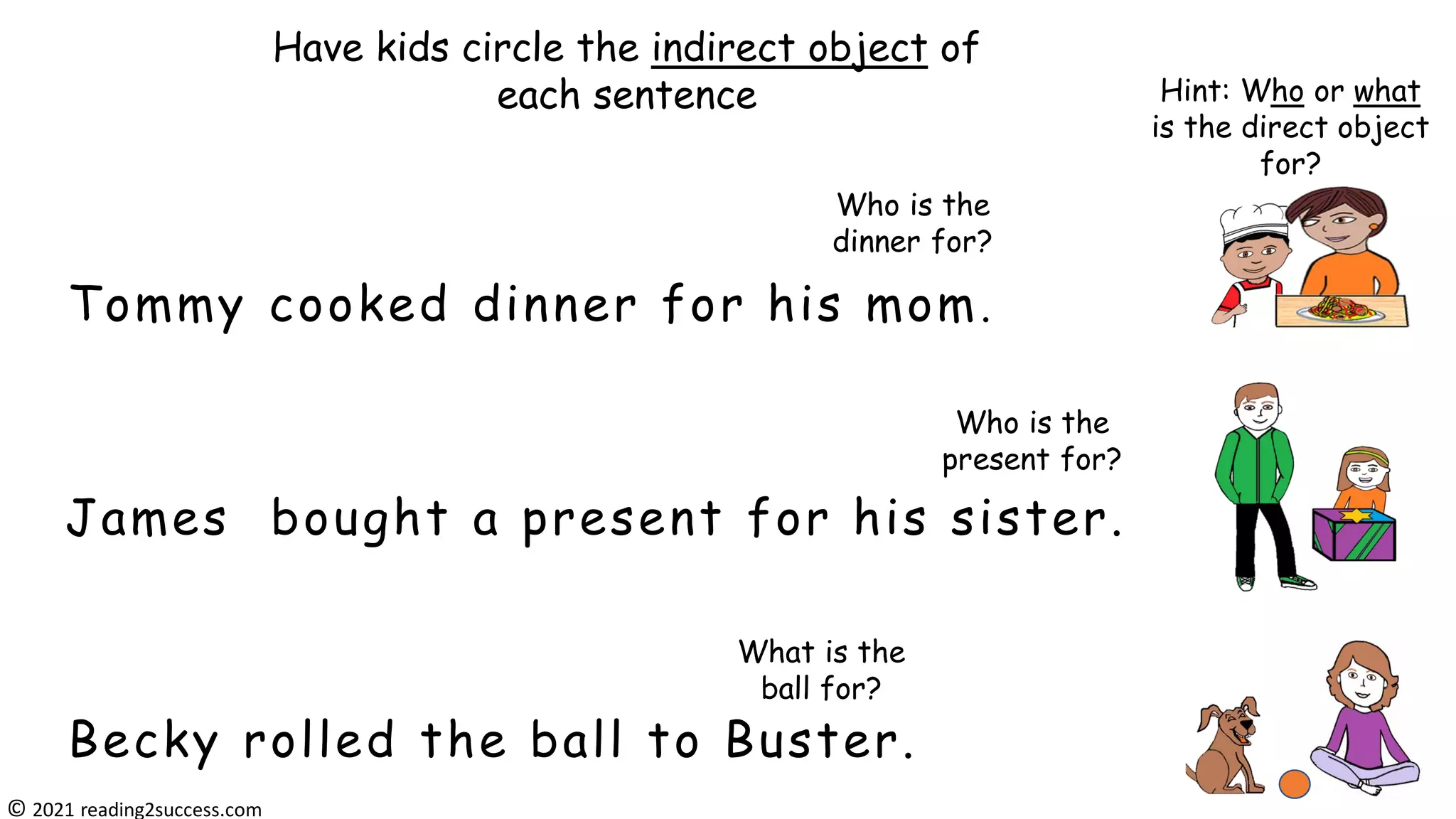 Parents - How to Teach Kids, #Nouns that Function as #Subjects, #Direct ...