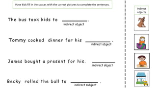 Parents - How to Teach Kids, #Nouns that Function as #Subjects, #Direct ...