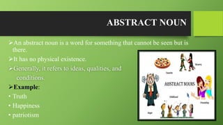 Nouns grammar | PPTX | Chemistry | Science