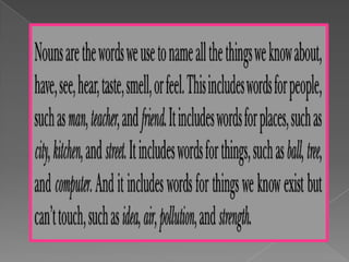 Nouns making it easy | PPTX