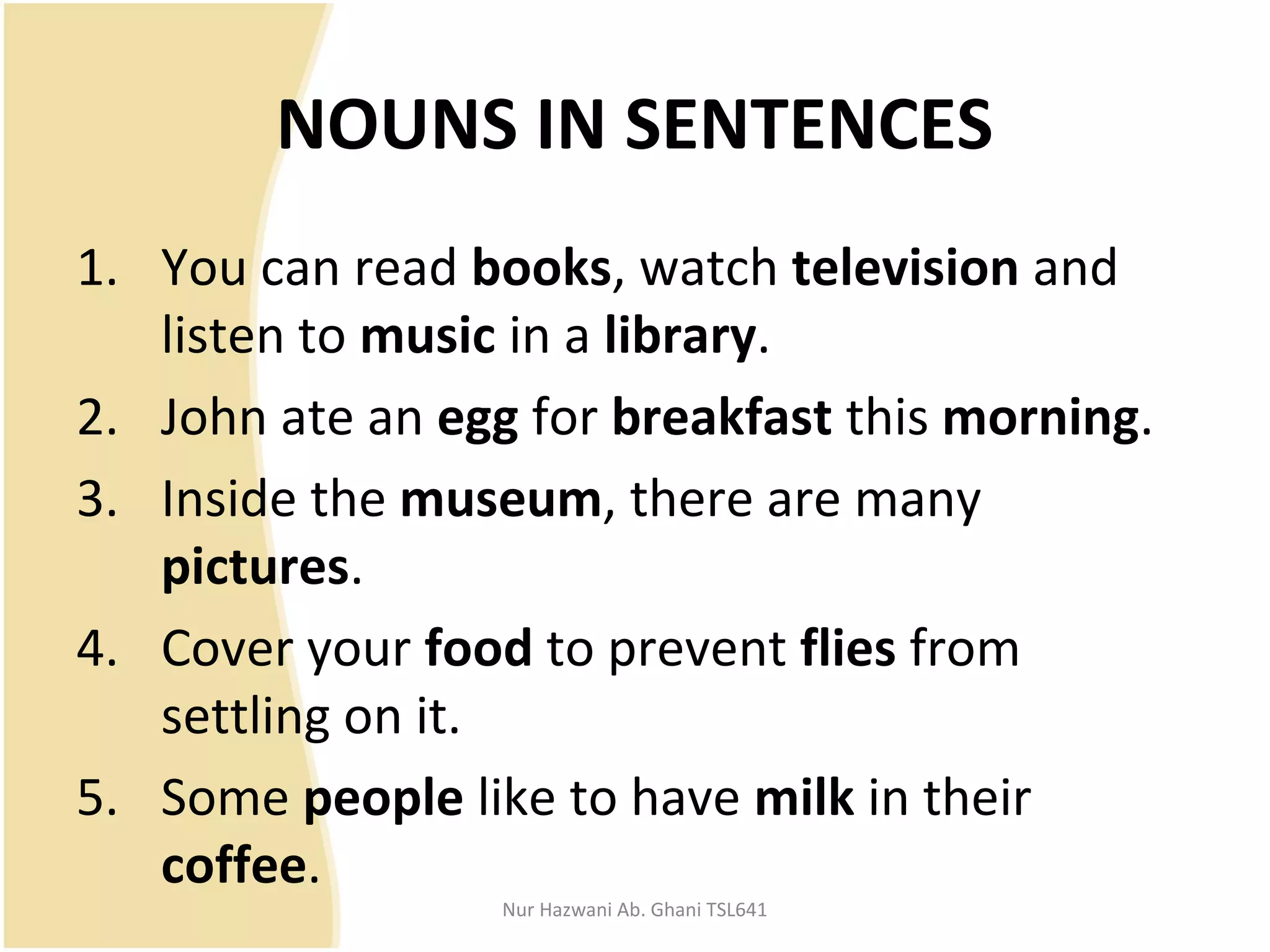 Nouns | PPT