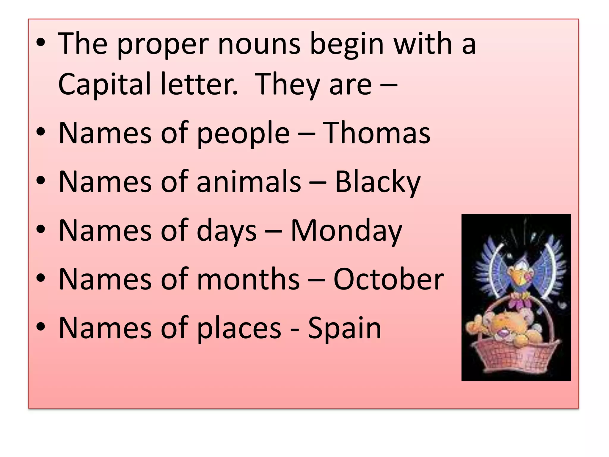 Nouns notes | PPT