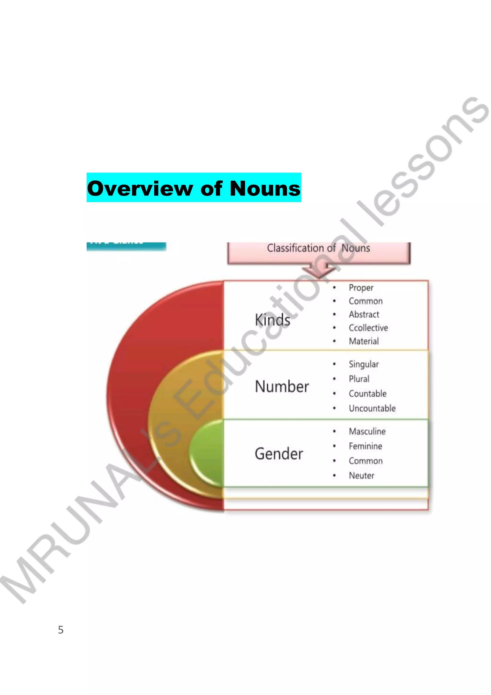 Grammar Topic Nouns | PDF