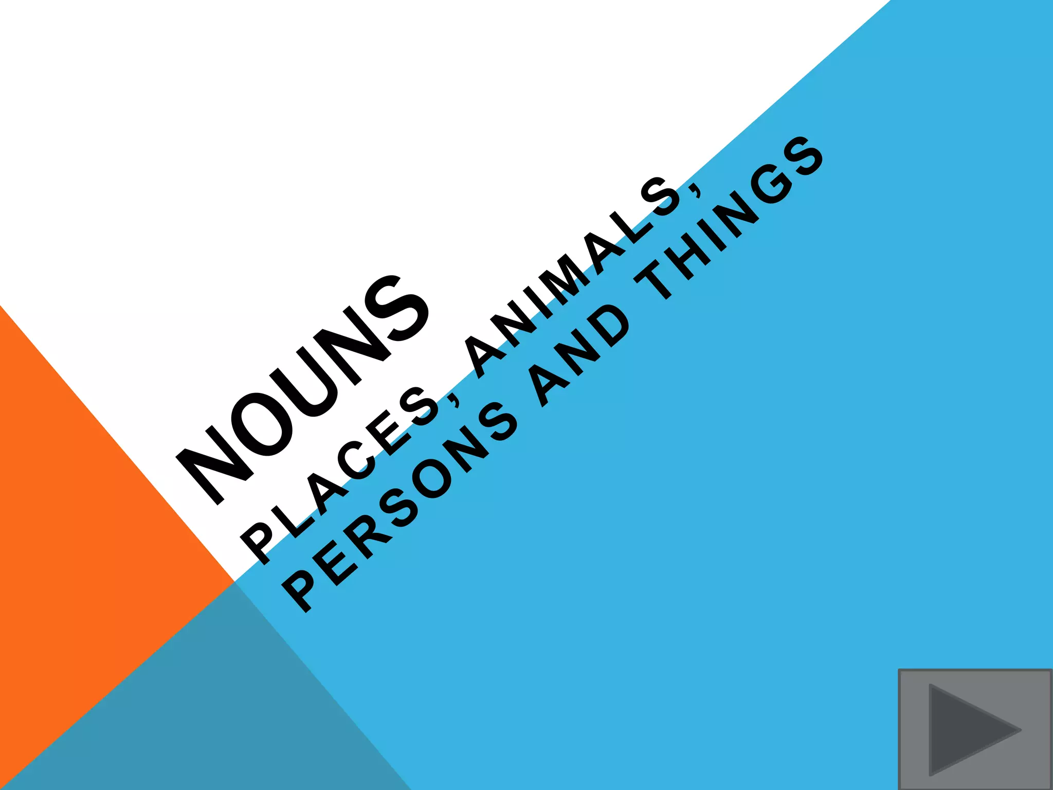 Nouns power point | PPTX