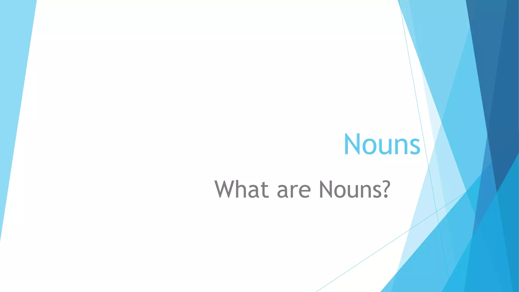 Nouns powerpoint | PPT
