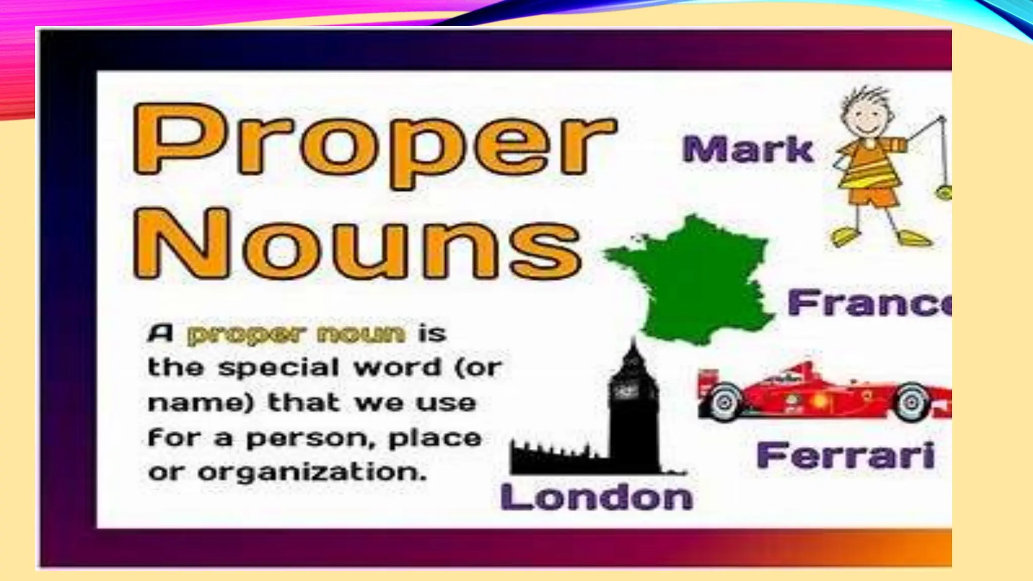 Nouns ppt along with worksheets for practice and recap. | PPT