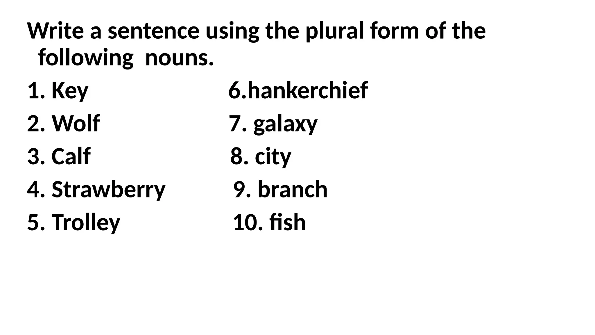 Forming Plural of regular Nouns Lesson 2024 | PPTX
