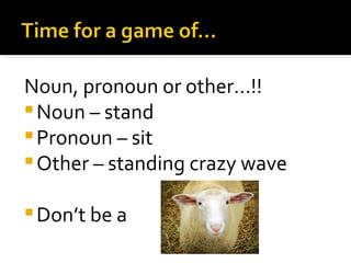 Nouns pronouns | PPT