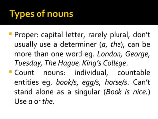 Nouns pronouns | PPT