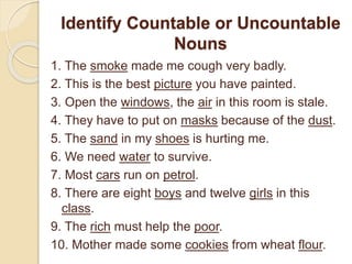 Nouns & Kinds of Nouns | PPT