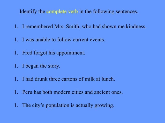 Nouns, Verbs, Pronouns power point presentation | PPT