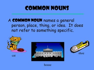Nouns, Verbs, Pronouns power point presentation | PPT