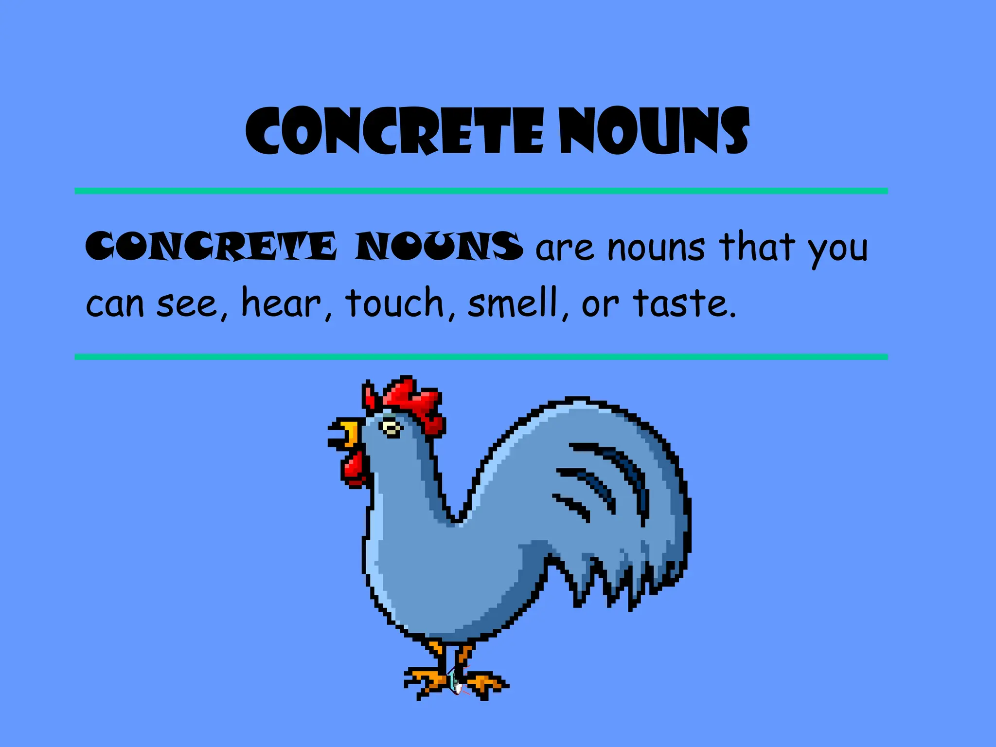 Powerpoint Presentation about Nouns, Verbs, Pronouns.ppt