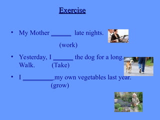 Nouns, Verbs, Pronouns.pptGravity causes all objects to fall towards ...