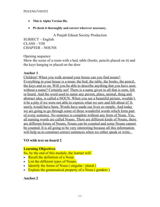 Nouns viii eng | PDF
