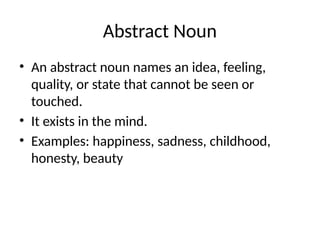 Noun_Types_and_Examples studenst ppt for practical | PPTX