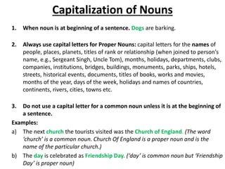 Tips on Using Nouns | PPT