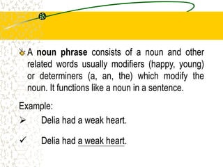 Noun & Verb Phrases.ppt