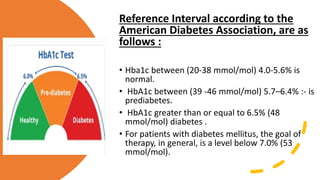 HBA1c by noura almaslemani | PPTX | Blood Disorders | Diseases and ...