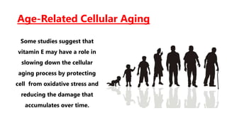 Nourish your cells with VIT E HARD FACTS : Dr Sharda Jain | PPTX