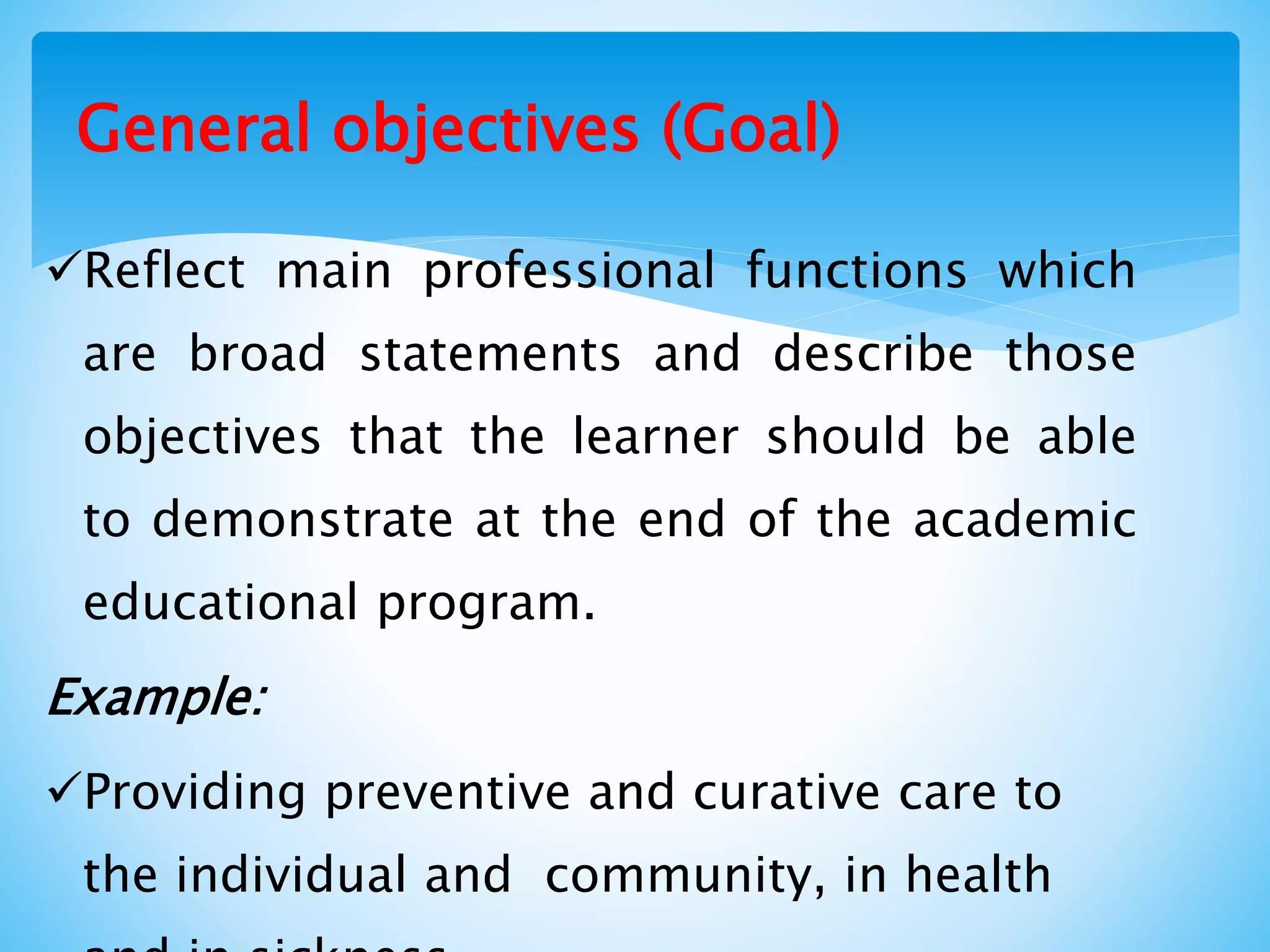 objectives | PPTX