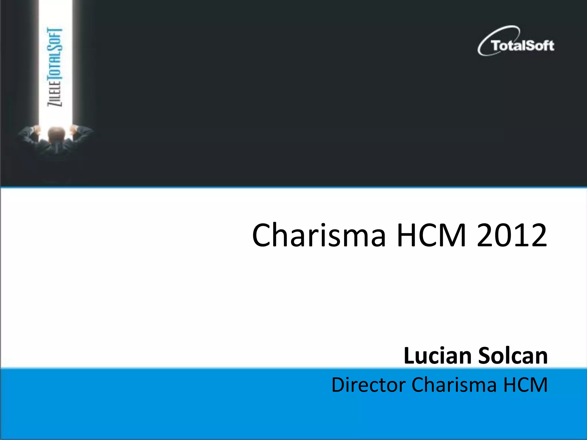 Noutati in Charisma HCM 2013 | PDF