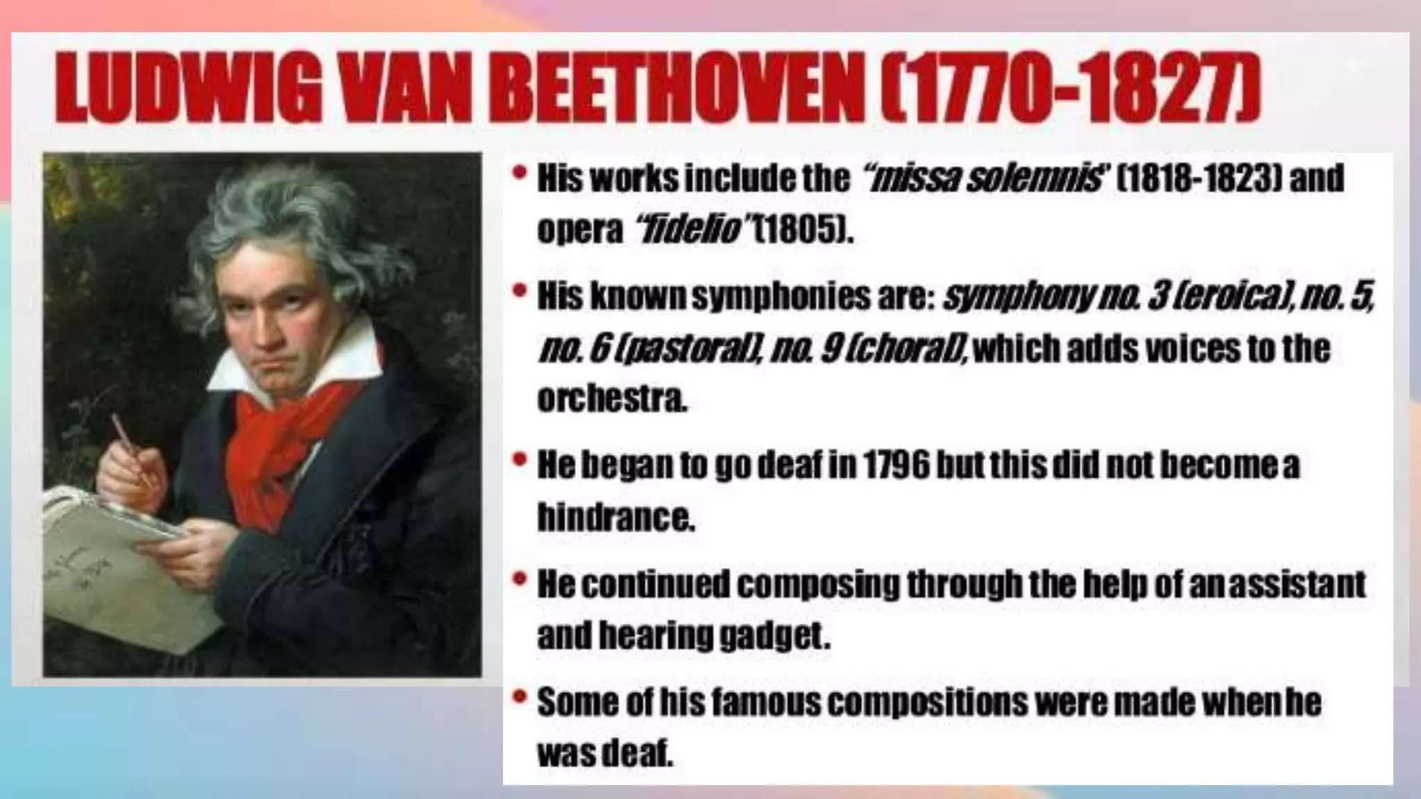 CLASSICAL MUSIC 9- 2nd Quarter | PPTX