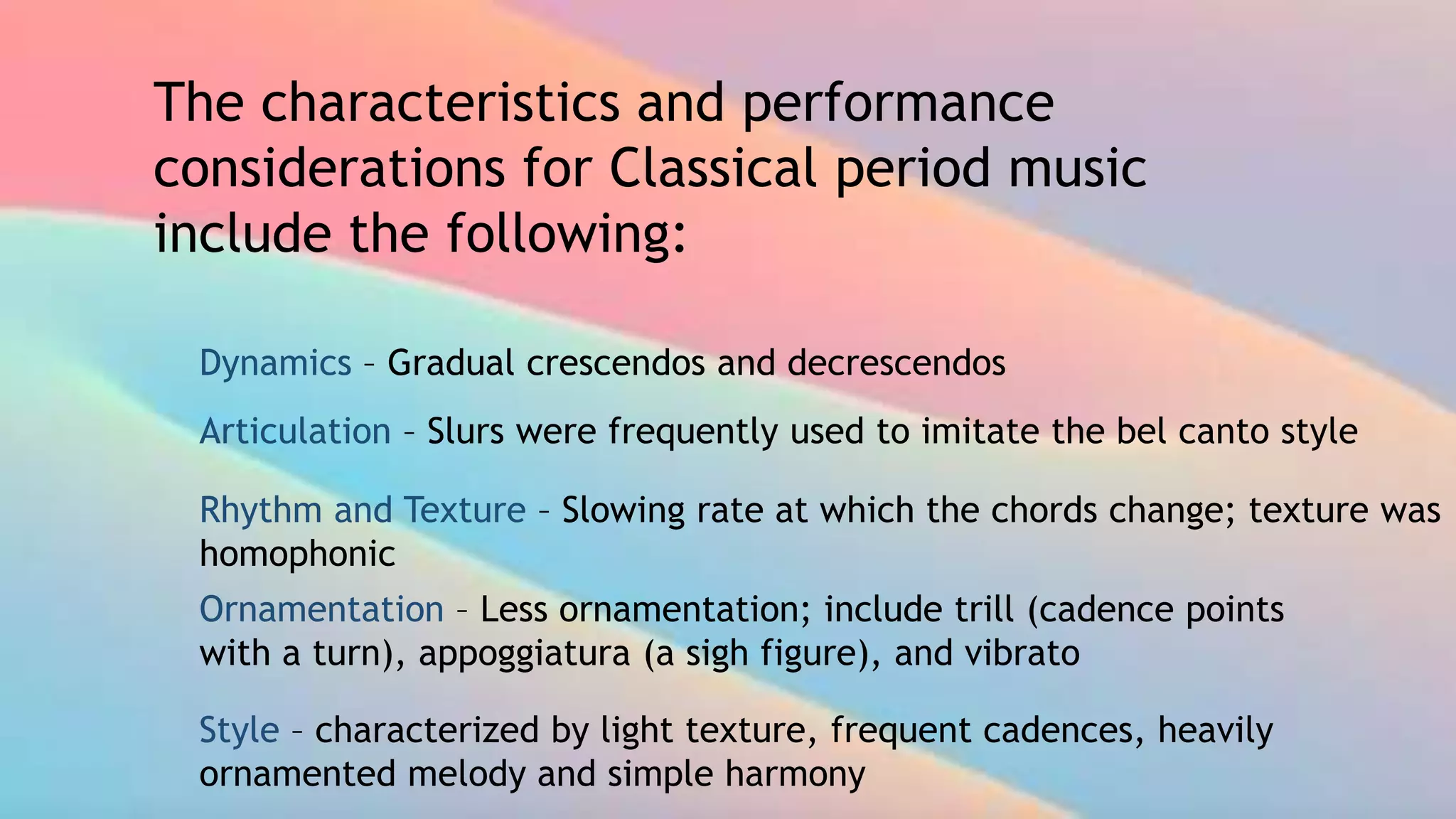 CLASSICAL MUSIC 9- 2nd Quarter | PPTX