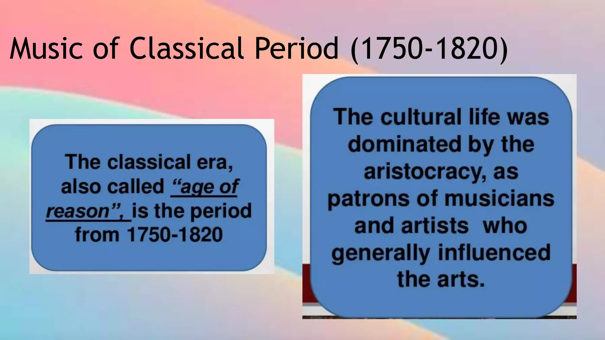 CLASSICAL MUSIC 9- 2nd Quarter | PPTX