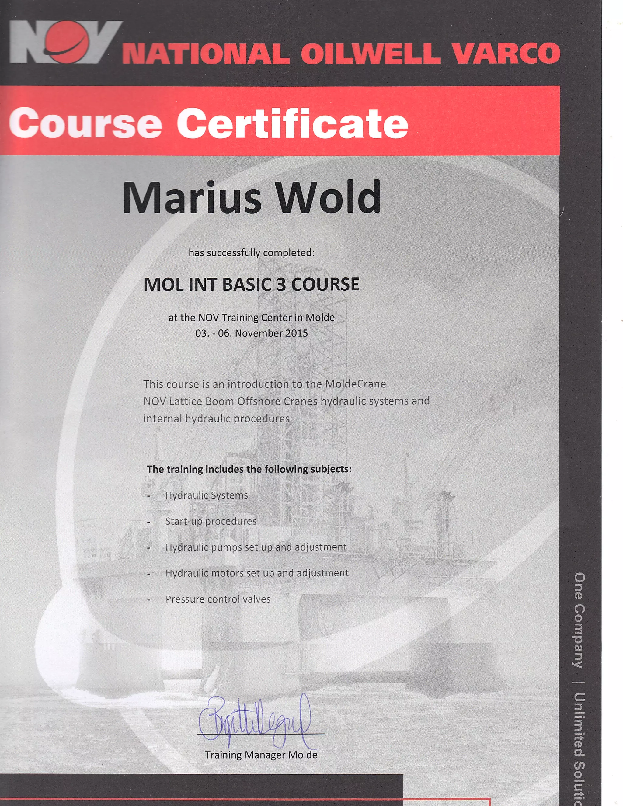 Nov molde kran kurs 3 | PDF | Civil Engineering Industry | Industries
