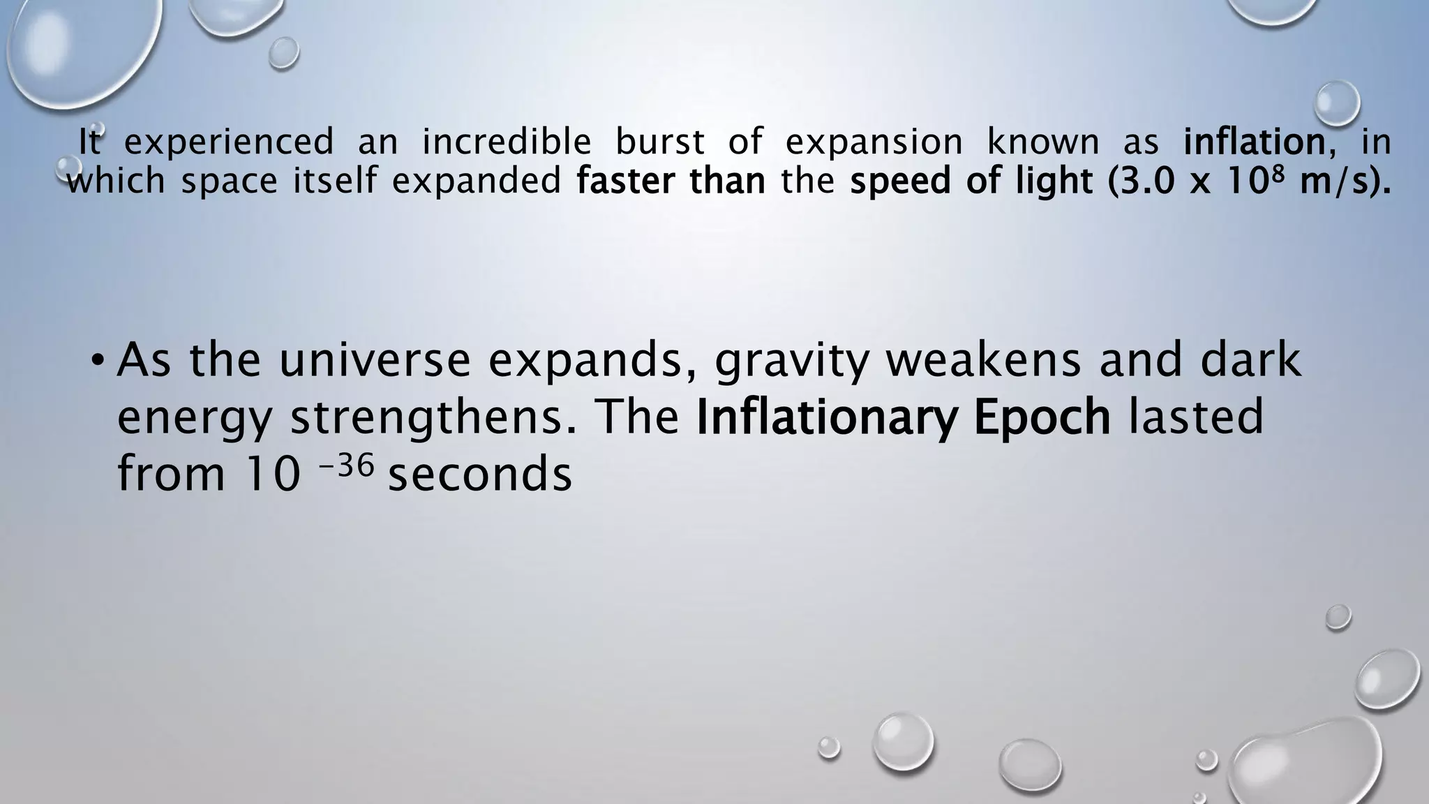 Formation of Light Elements. | PPTX