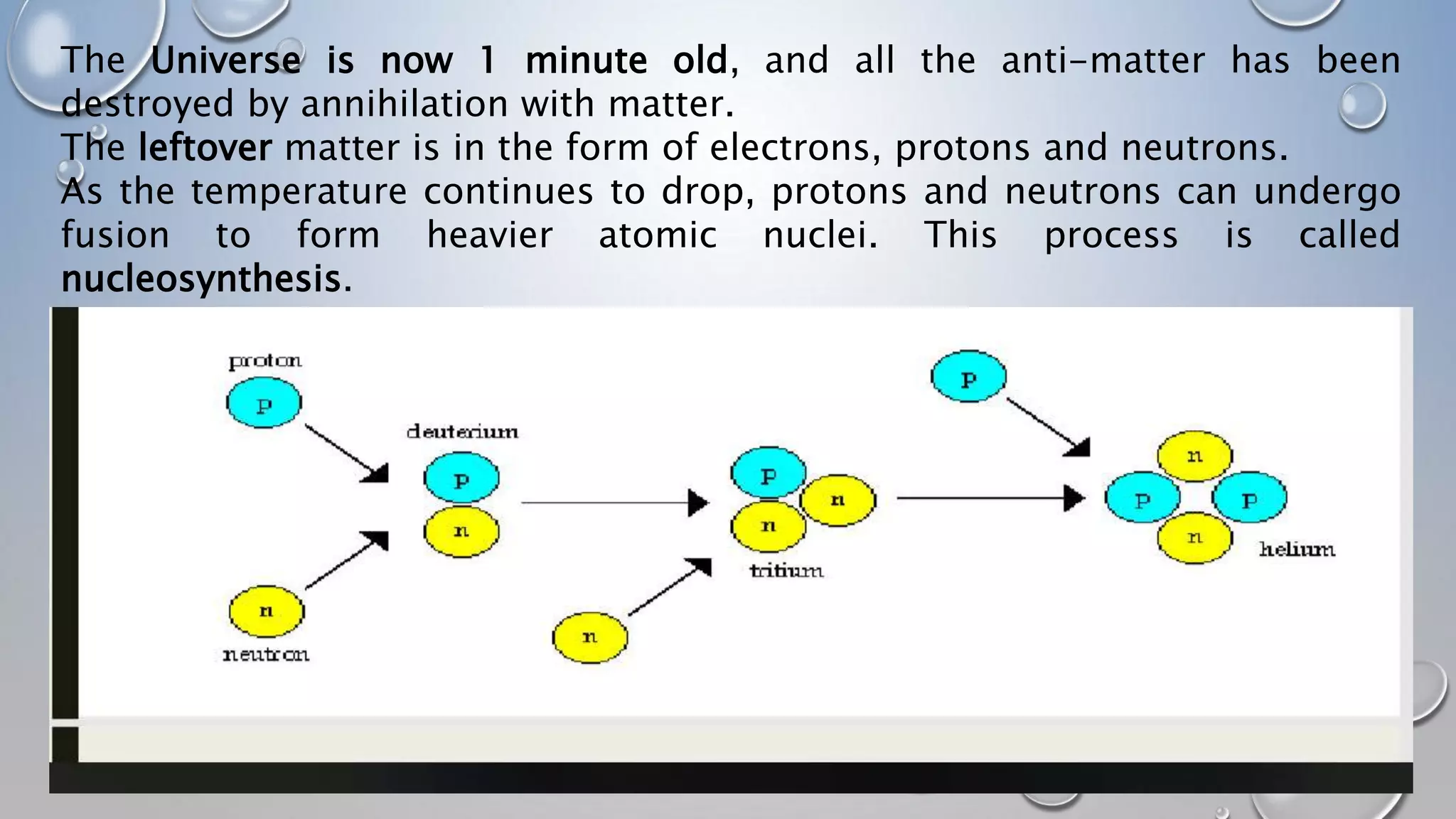 Formation of Light Elements. | PPTX