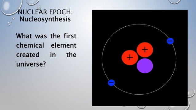 Formation of Light Elements. | PPTX