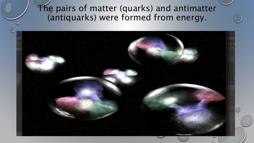 Formation of Light Elements.