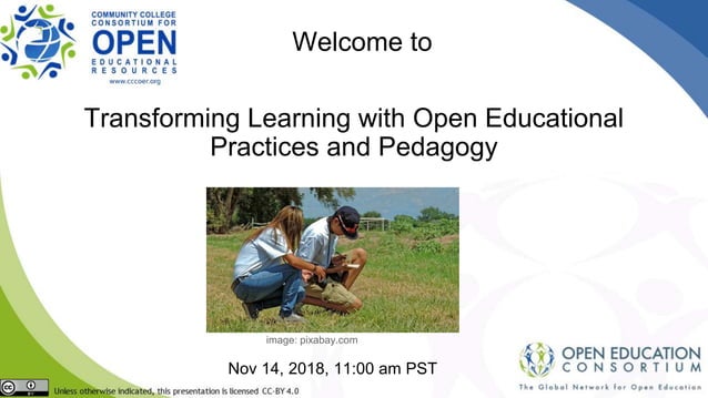 Transforming Learning with Open Educational Practices and Pedagogy | PPT